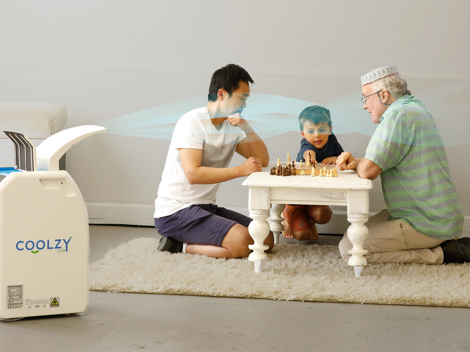 Coolzy portable air conditioner